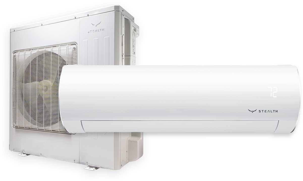 Pinnacle - Stealth - Wall Mounted Mini-Split Air Conditioner