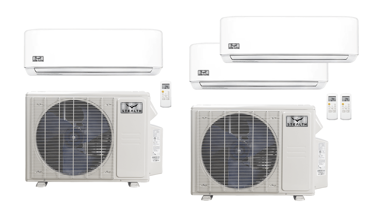 DIYCOOL Minis Splits - Stealth - Wall Mounted Mini-Split Air Conditioner